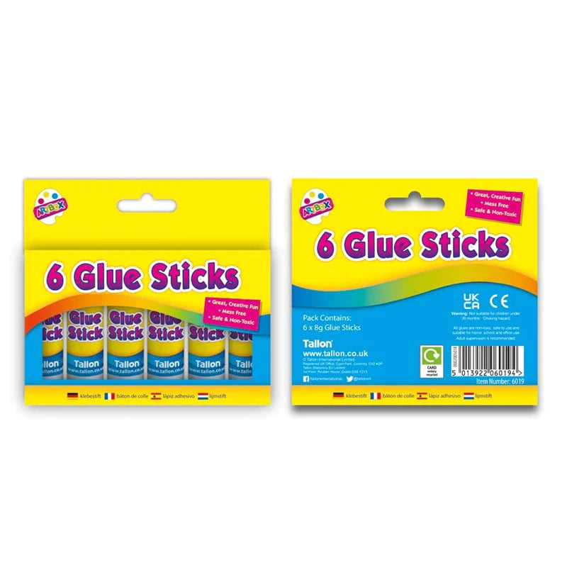 6 Pack Glue Stick – Panda & Pip.