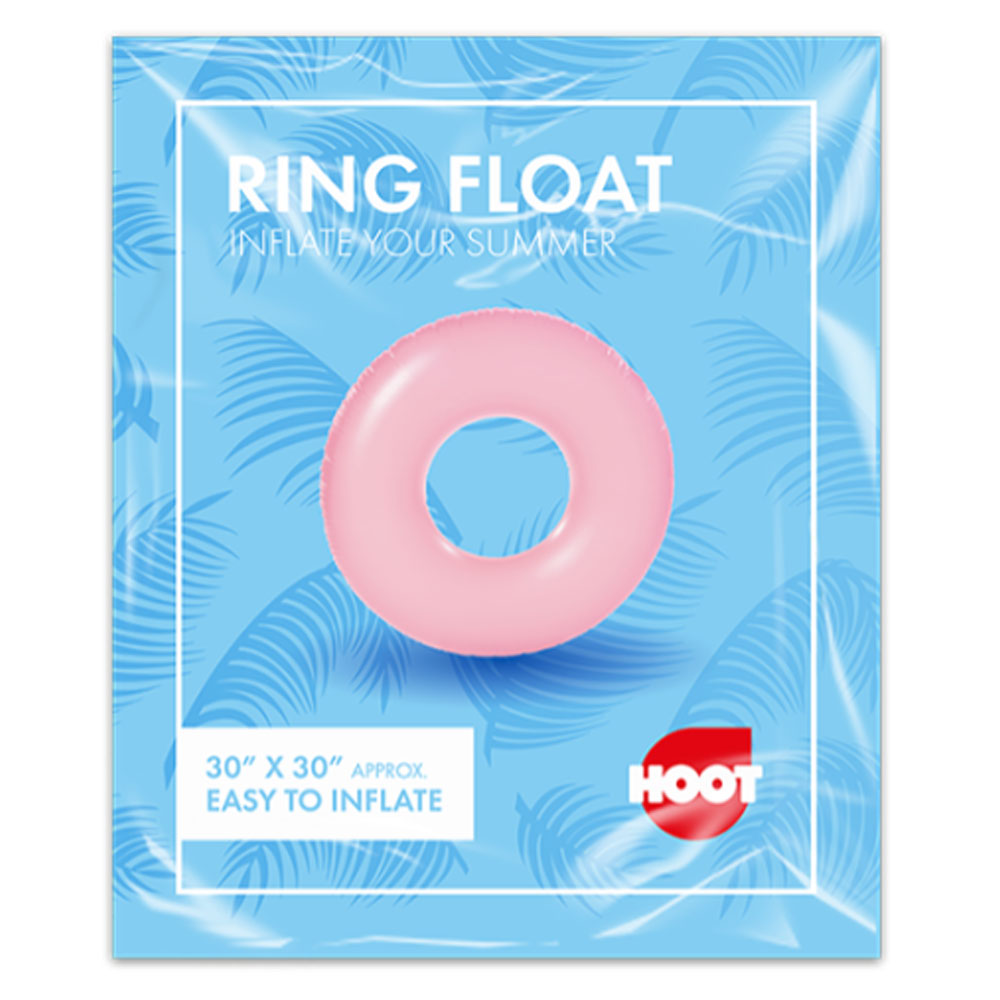 Kids 30 Inch Swim Ring Plain Pink – Panda & Pip.