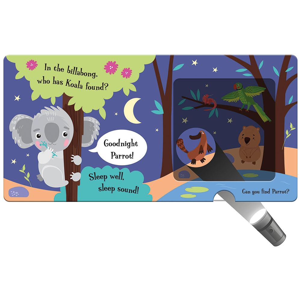 Good Night Koala - Magic Torch Book – Panda & Pip.